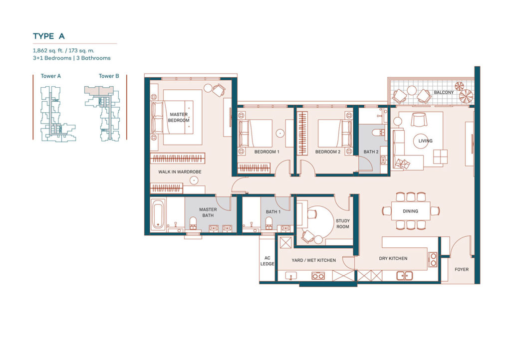 Floor Plan 1 - Hunza PICC