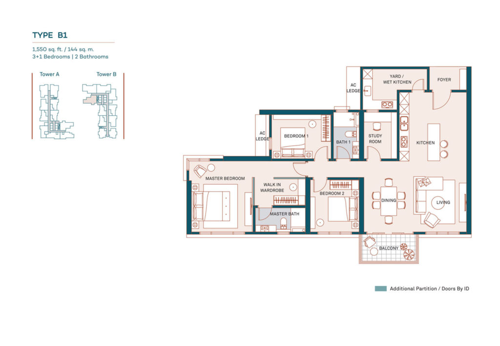 Floor Plan 3 - Hunza PICC